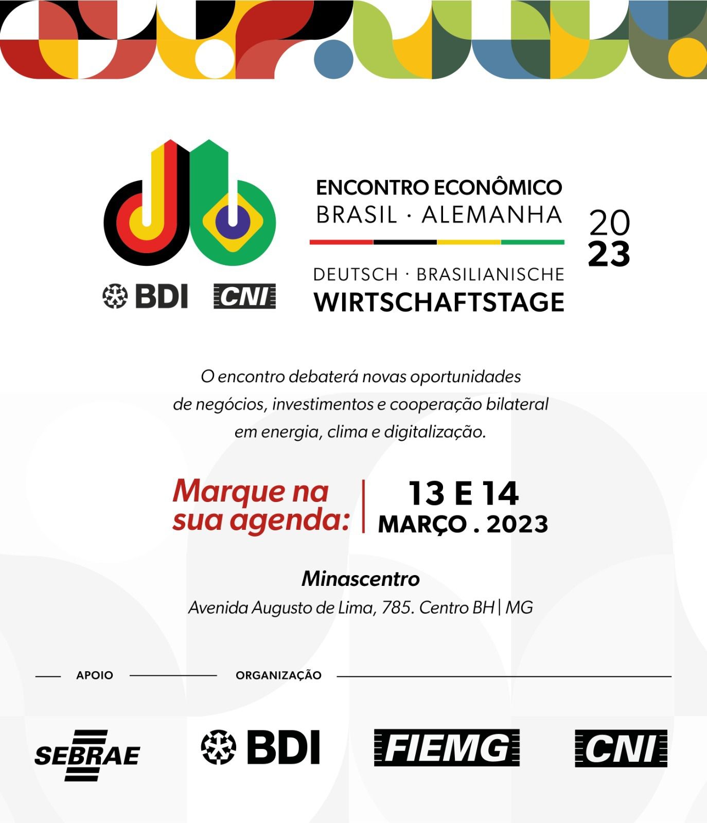 EEBA 2023-ENCONTRO ECONÔMICO BRASIL-ALEMANHA – ABIGRAF-MG e SIGEMG